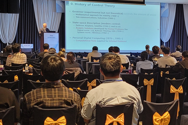 [ICCAS 2023] 기조강연1 및 초청강연 1~3