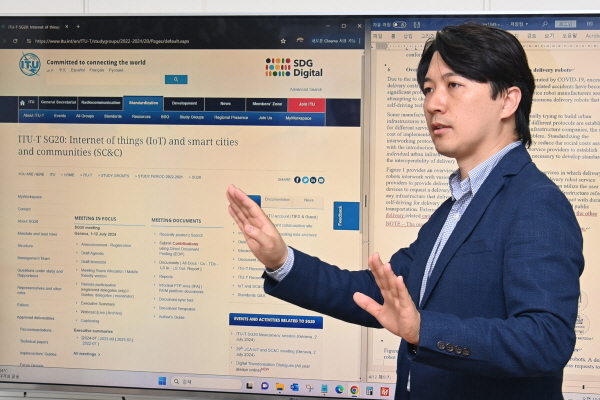 ETRI 자율배달 로봇 기술, ITU 국제표준으로 채택